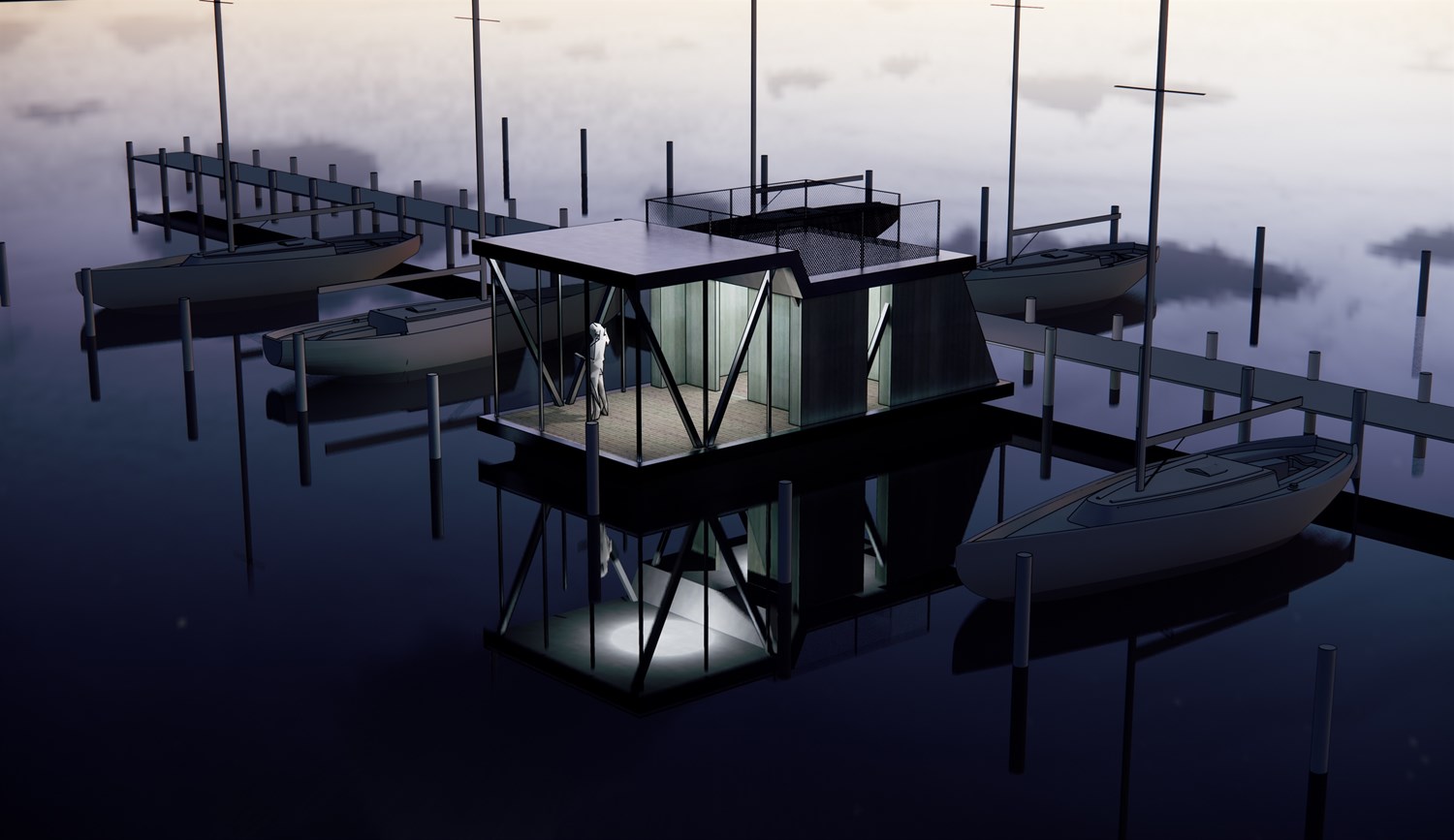 Husbåd - Sunke Arkitekter